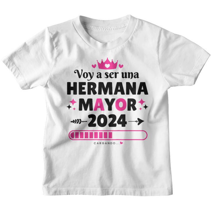 Niñosoy A Ser Una Hermana Mayor 2024 Anuncio Embarazo Hermana Camiseta ...