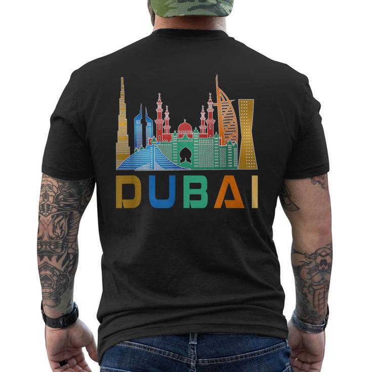 Dubai United Arab Emirates Souvenir I Love Dubai Skyline Men's T-shirt ...
