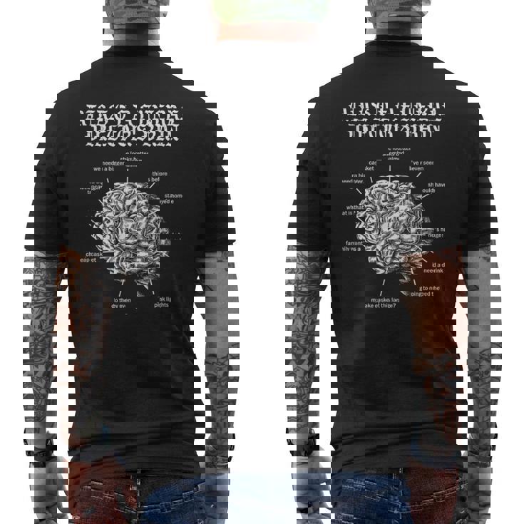 Funeral Director Embalm Embalming Death Dead Brain Men's T-shirt Back ...