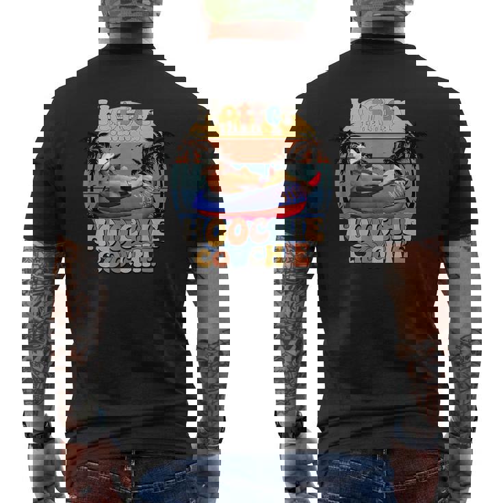 Hotter Than A Hoochie Coochie Retro Country Music Men's T-shirt Back ...