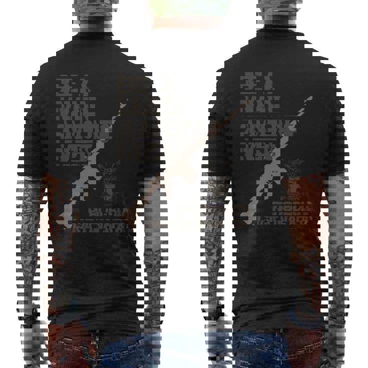 Rhodesia Light Infantry Be A Man Among Men Mens Back Print T-shirt ...