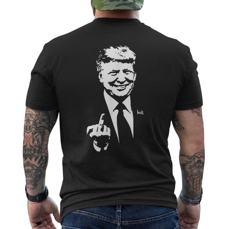 Trump Middle Finger Trump Fu 2024 Trump For President Men's T-shirt ...