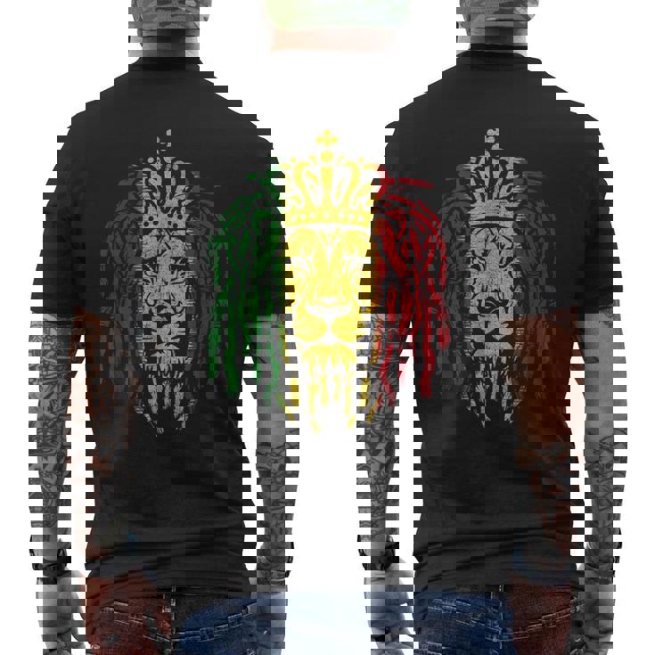 Vintage Rastafarian Lion Of Judah Rasta Reggae Lion Dreads T-Shirt | Mazezy
