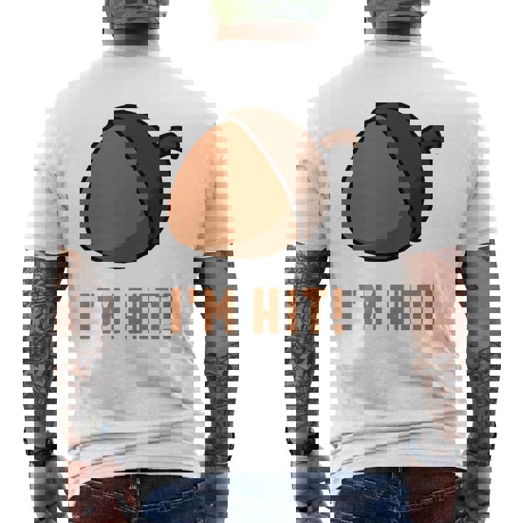 I'm Hit Acorn Meme Cop Parody 2024 Police Men's T-shirt Back Print ...