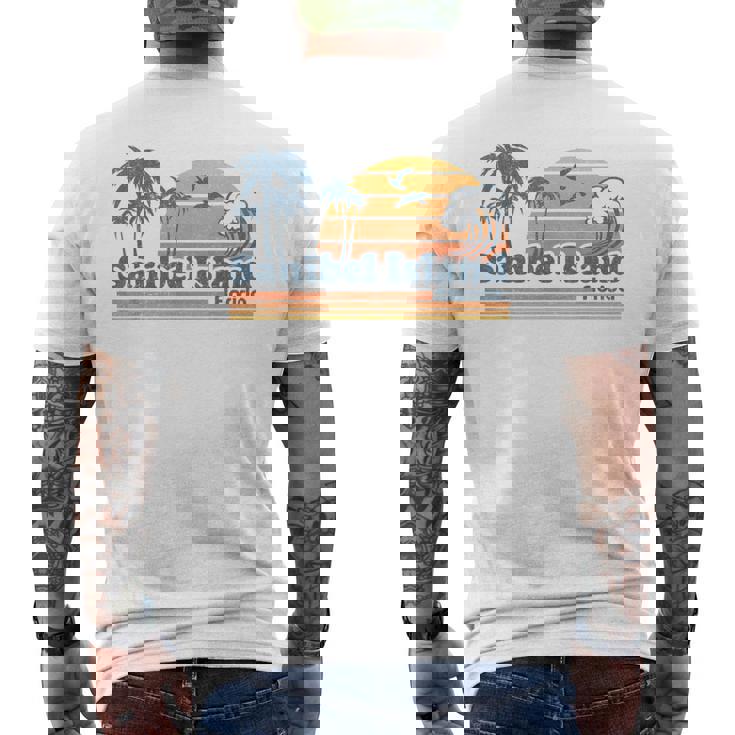 Sanibel Island Beach Florida Vintage Spring Break 70S Retro Men's T ...