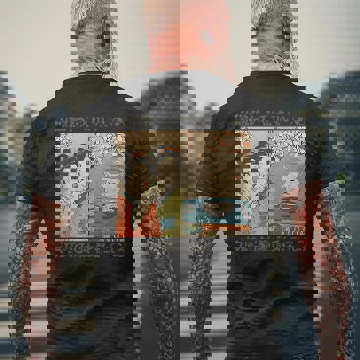 Angry Japanese Lady Yelling At Cat Meme Traditional Japan Men's T-shirt ...