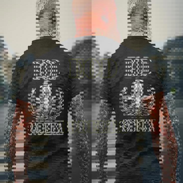 Army Eod Mos- Explosive Ordnance Disposal-Bomb Squad Men's T-shirt Back ...