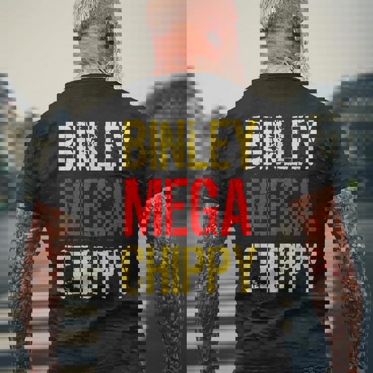 Binley Mega Chippy T Vintage Meme Song Chip Shop Men's T-shirt Back ...