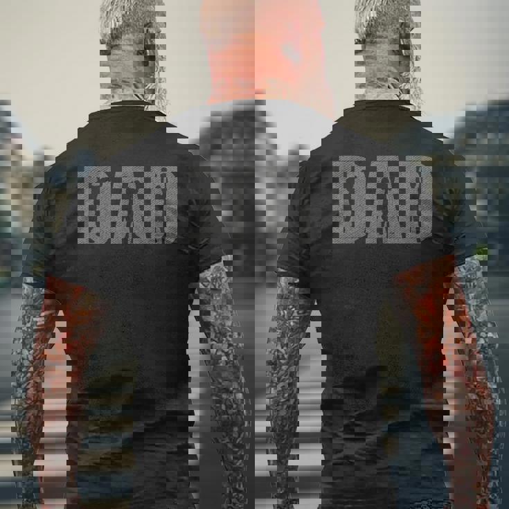 Dad Boxer Fathers Day Boxing Lover Box Training Men's T-shirt Back ...