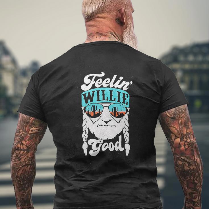 Feelin' Willie Good Letter Printed Graphic Mens Back Print T-shirt ...