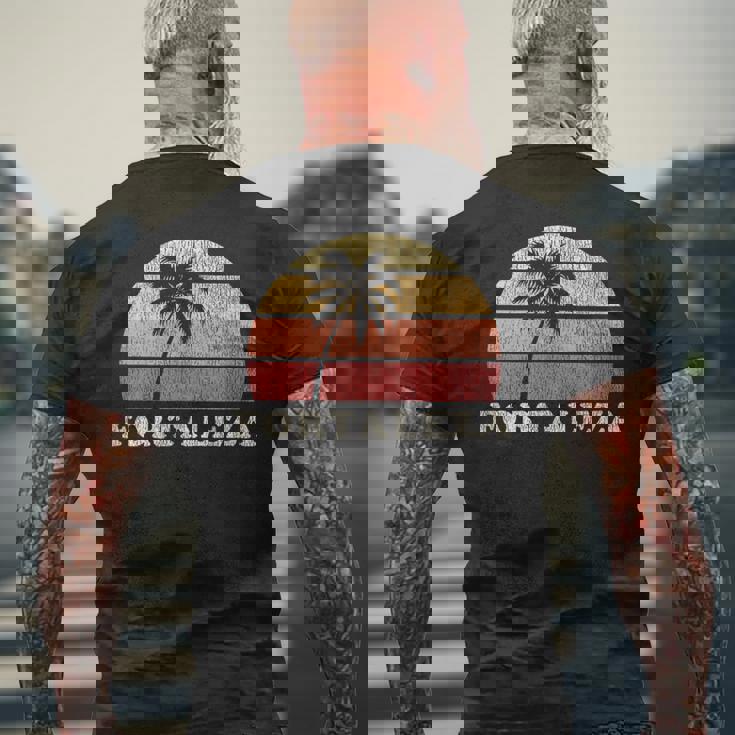 Fortaleza Vintage 70S Retro Throwback Men's T-shirt Back Print - Monsterry