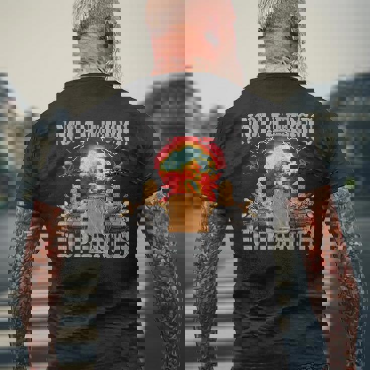 Weird Meme Not Allergic To Peanut Cursed Peanut Butter Men's T-shirt ...