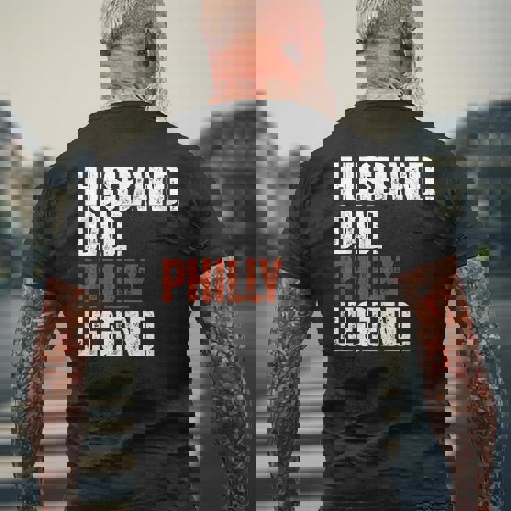 Husband Dad Philly Legend Philadelphia Father Vintage Men's T-shirt ...