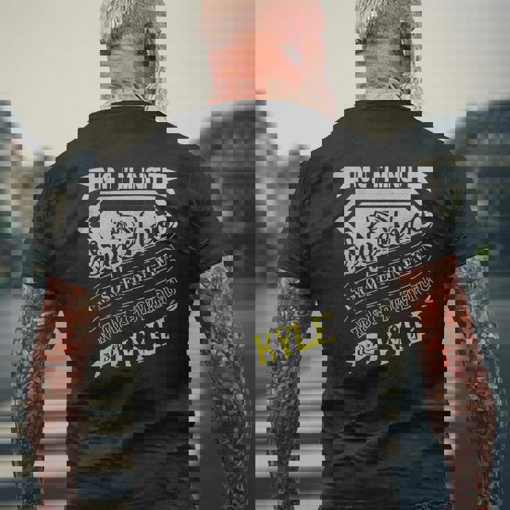 Kyle I'm Not Superhero More Powerful I Am Kyle Name T Shirt Mens Back ...