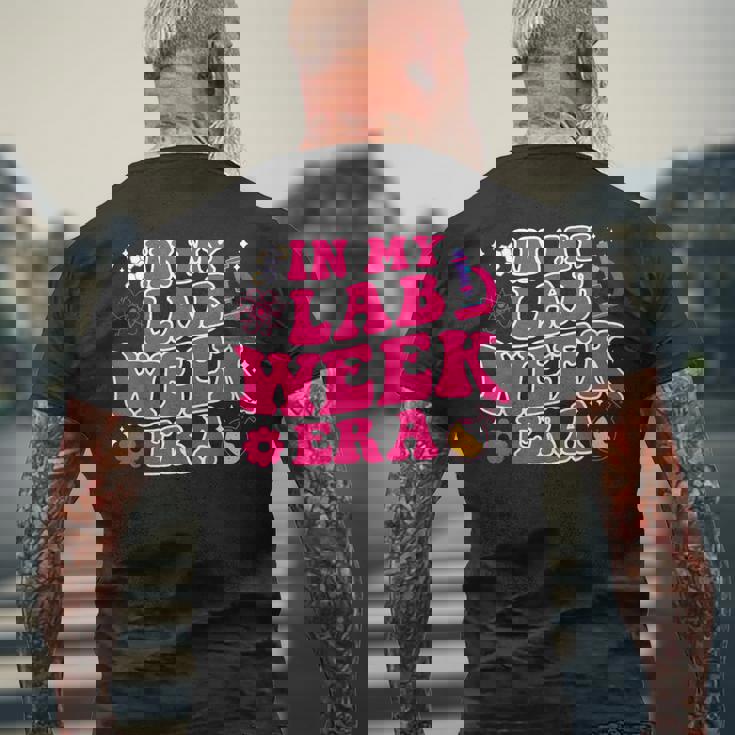 In My Lab Week Era Laboratory Scientist Blood Bank Lab Week Men's T ...