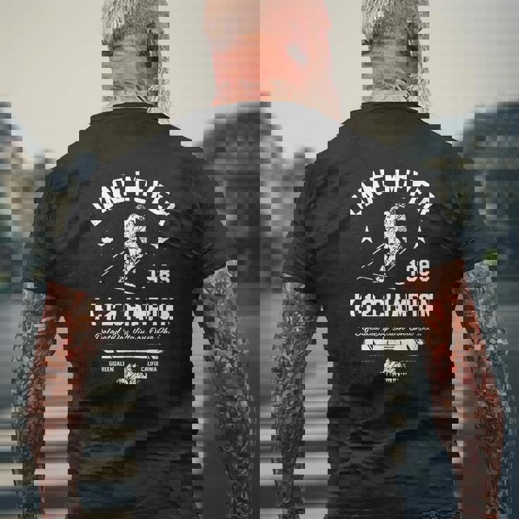 Lane Meyer 1985 K12 Champion Defeated Roy Stalin Mens Back Print T ...