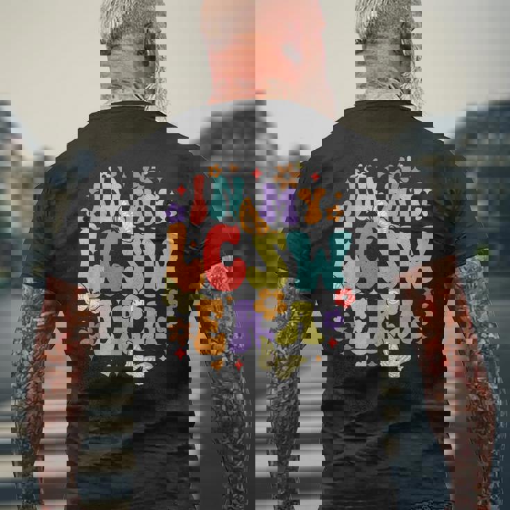 Lcsw Grad Social Worker Graduation In My Lcsw Era Men's T-shirt Back ...