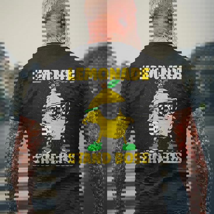 Lemonade Stand Boss Lemon Juice Lemonade Stand Men's T-shirt Back Print ...