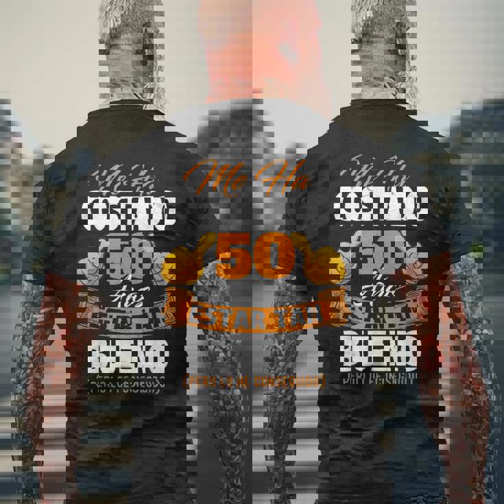 Me Ha Costado 50 Años Estar Tan Bueno Cumpleaños Camiseta Hombre Estampado Espalda - Regaloses