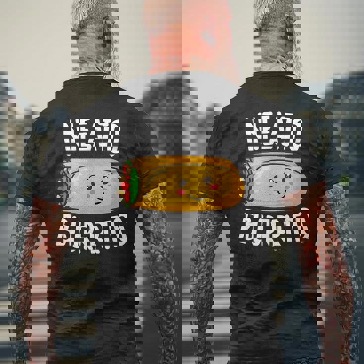 Neato Burrito Cute Kawaii Mexican Food Quote Saying Meme Men's T-shirt ...