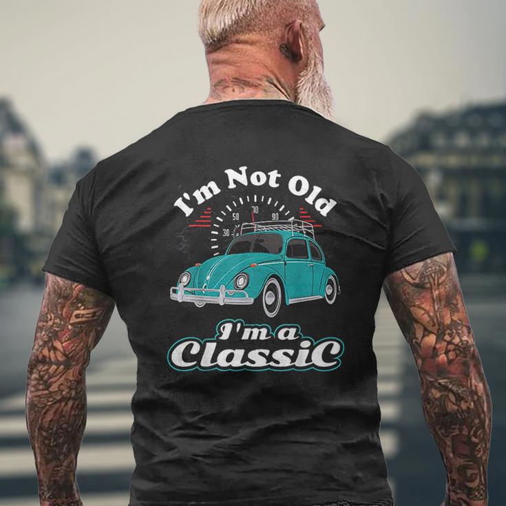 I Am Not Old I Am Classic Vintage Mens Back Print T-shirt - Seseable