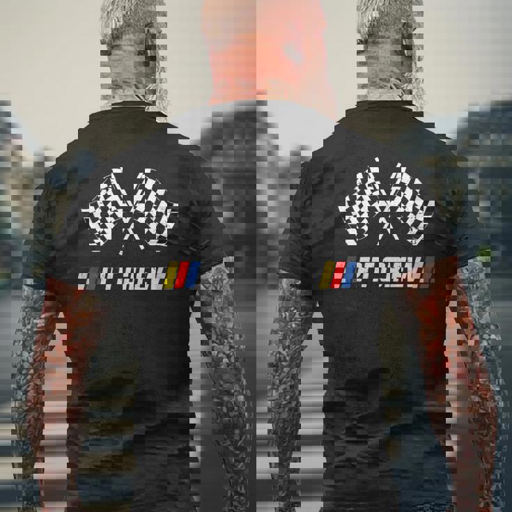 Pit Crew Race Car Parties Parents Pit Racing Drag Dress Men's T-shirt ...