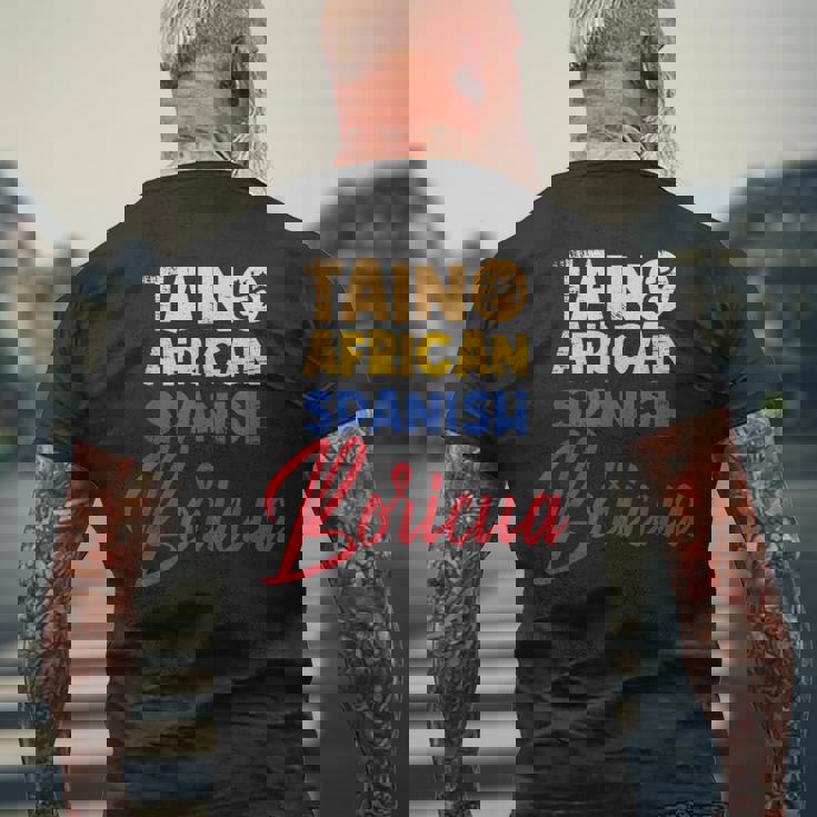 Puerto Rican Roots Boricua Taino African Spanish Puerto Rico Men's T ...