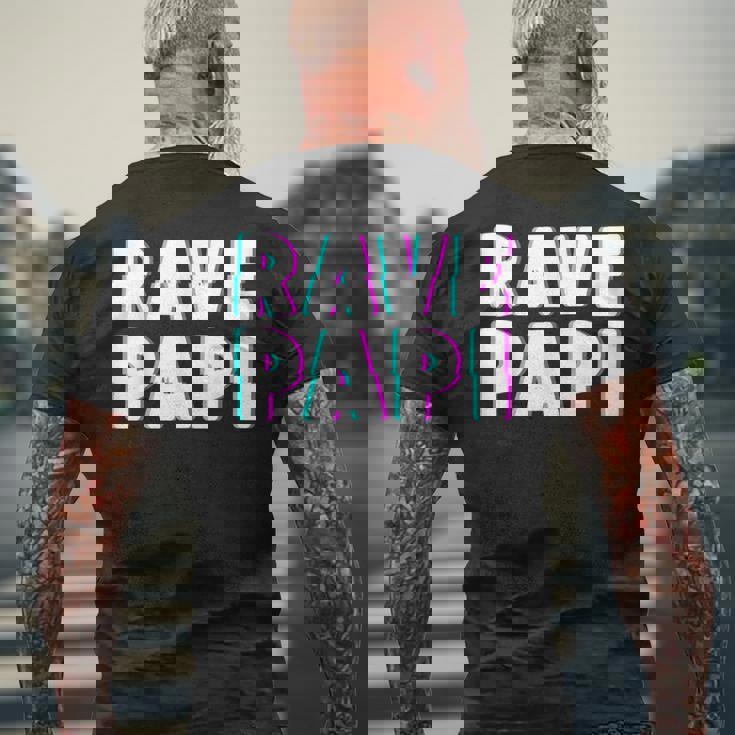 Rave Papi Edm Music Festival Optical Illusion Father's Day Men's T ...