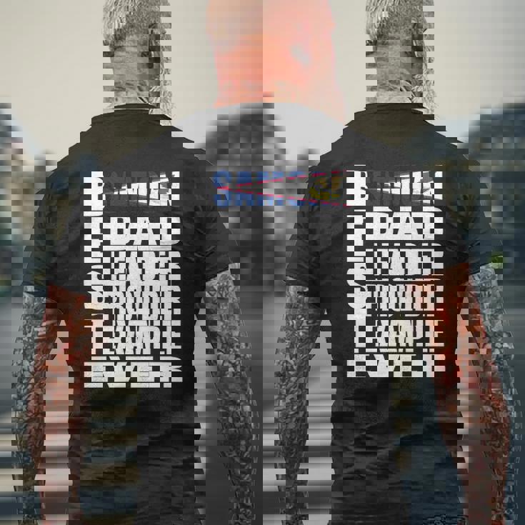 Samoan Dad For Men Father's Day Samoa American Heritage Mens Back Print ...