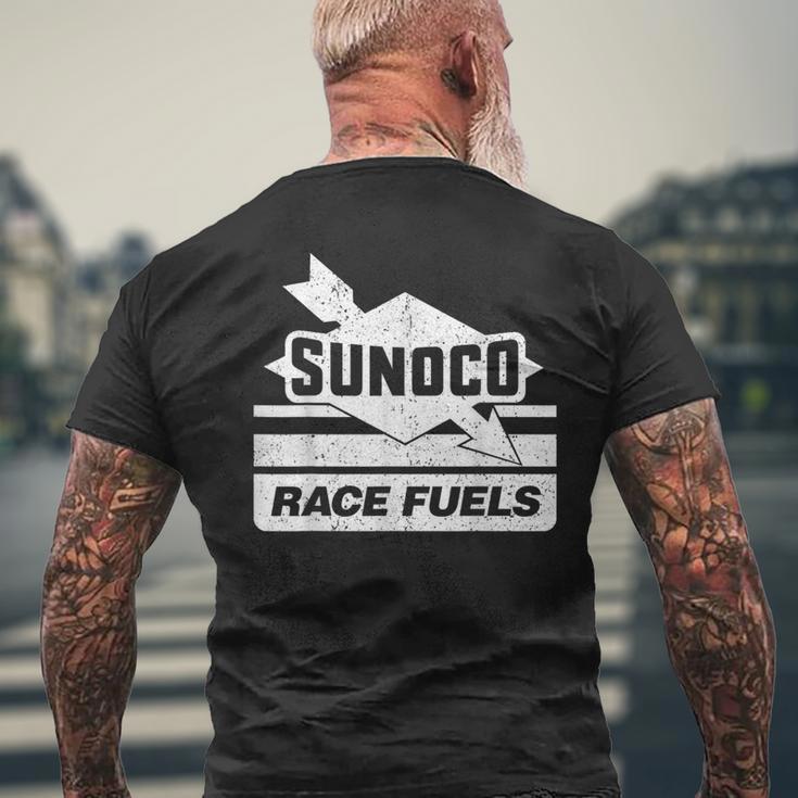 Vintage Sunoco Race Ruels Men's T-shirt Back Print - Monsterry