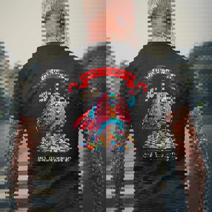 World Tuberculosis Day 2024 Healthcare Professionals Men's T-shirt Back ...