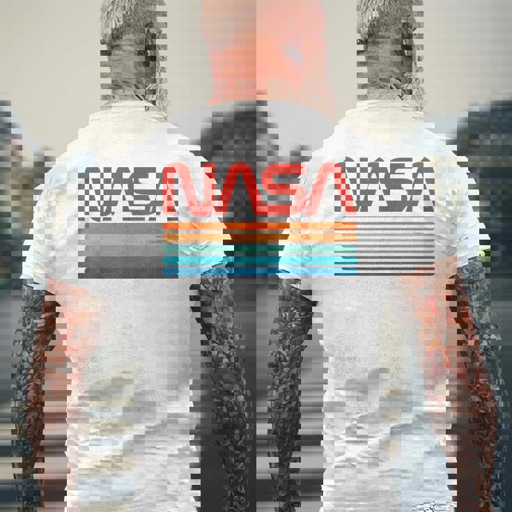 60S 70S Vintage Retro Nasa Worm Logo Vintage Nasa Logo Men's T-shirt ...