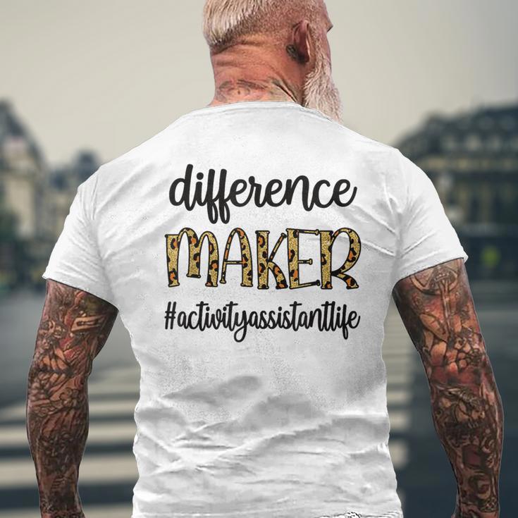 Difference Maker Activity Assistant Activity Professional Men's T-shirt ...