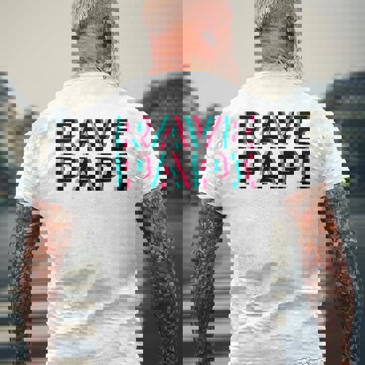 Rave Papi Edm Music Festival Optical Illusion Father's Day Men's T ...