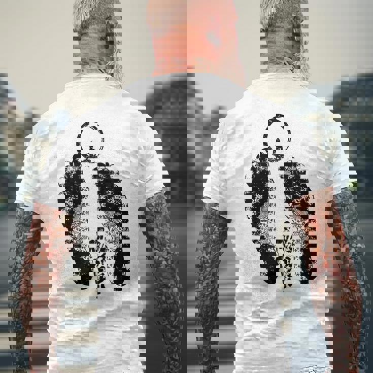 Sunburnt Footprints Thich Minh Tue Vietnamese Monks Moving Men's T ...