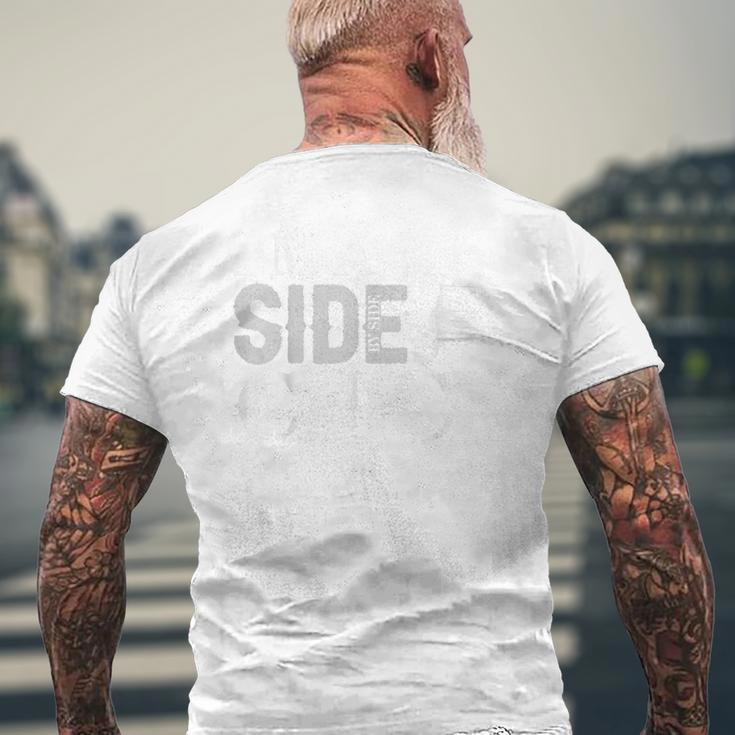 Sxs Utv Side Chick Wit & Charm Men's T-shirt Back Print | Mazezy