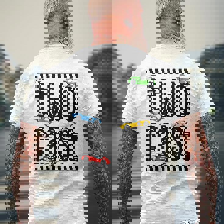 Two Fast 2 Curious Birthday 2 Years Old Race Car Speed Men's T-shirt ...