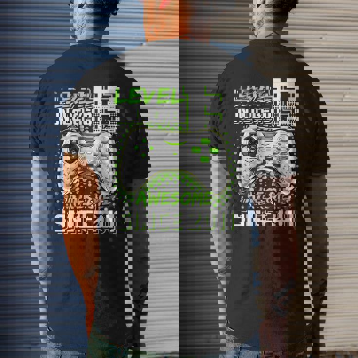 13Th Birthday Gamer 13 Year Old Bday Boy Thirn Son Men's T-shirt Back ...