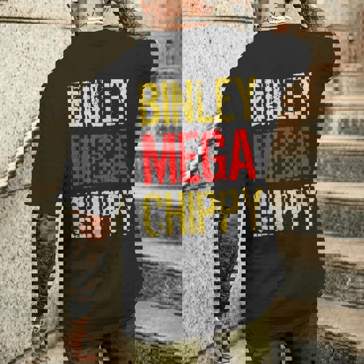 Binley Mega Chippy T Vintage Meme Song Chip Shop Men's T-shirt Back ...