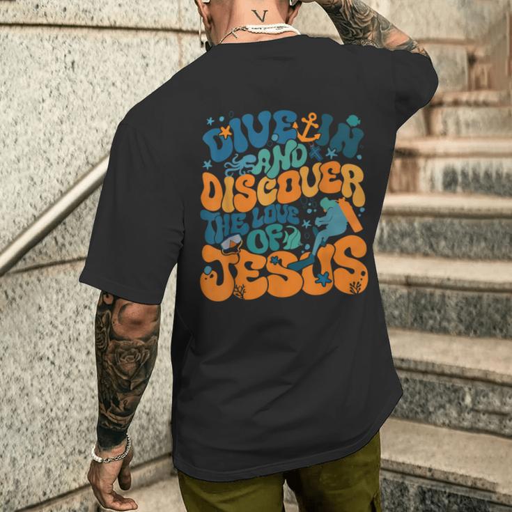 Dive In And Discover The Love Of Jesus Scuba Diving Vbs 2024 Men's T ...