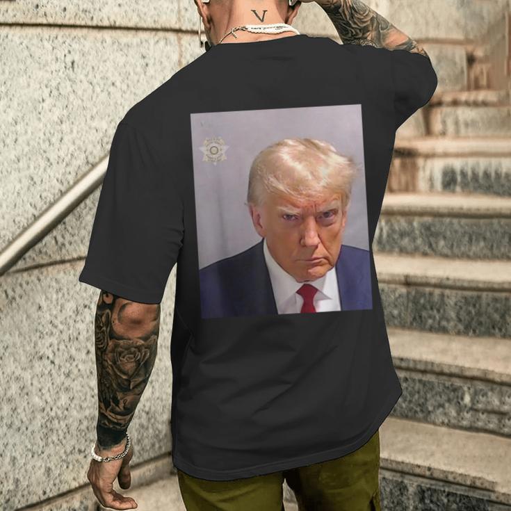 Donald Trump Hot Iconic And Men's T-shirt Back Print | Mazezy