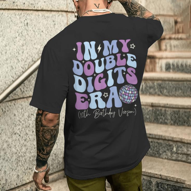In My Double Digits Era 10Th Birthday Version 10Th Birthday Men's T ...