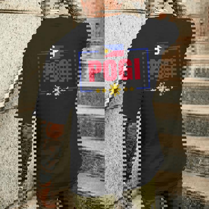 Pogi For Boys Filipino Philippines Pinoy Men's T-shirt Back Print ...