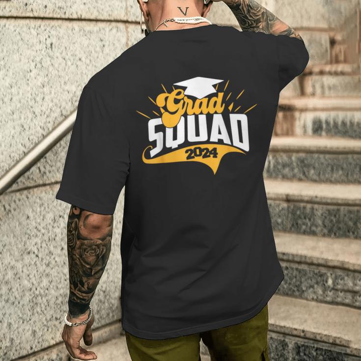 Grad Squad Class 2024 Graduate College Proud Senior Matching Men's T ...