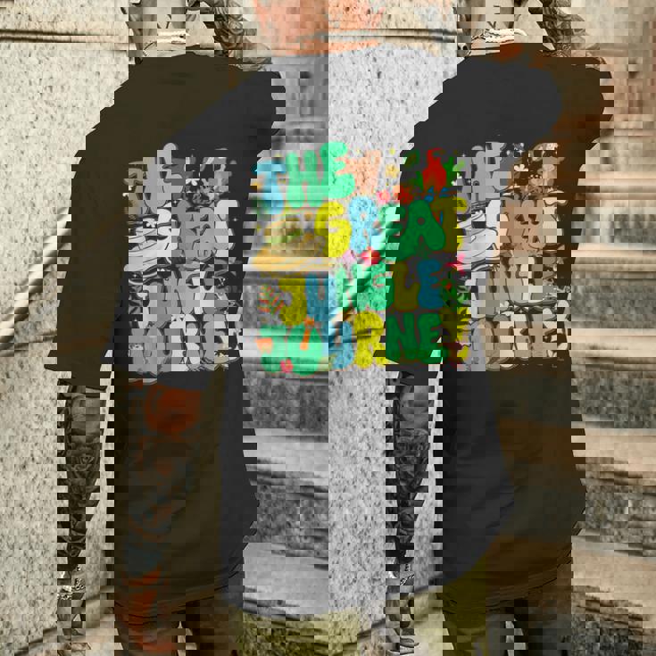 The Great Jungle Journey Vbs 2024 Summer Bible Camp Men's T-shirt Back ...