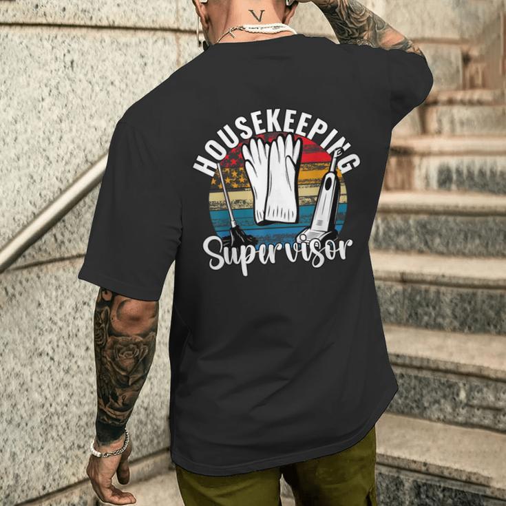 Housekeeping Supervisor House Housekeeping Uniform Men's T-shirt Back ...