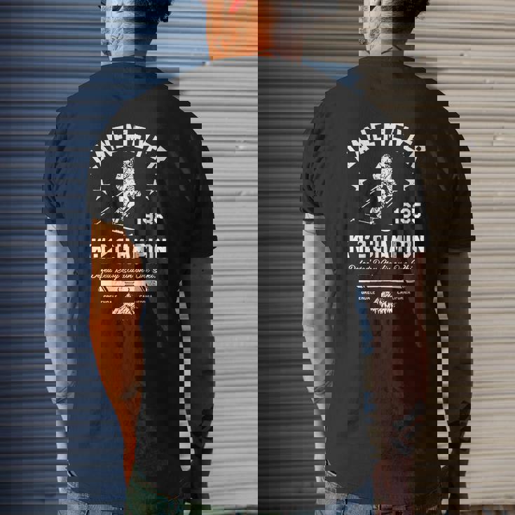 Lane Meyer 1985 K12 Champion Defeated Roy Stalin Mens Back Print T ...