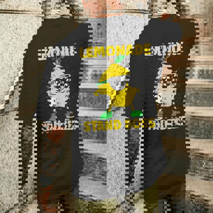 Lemonade Stand Boss Lemon Juice Lemonade Stand Men's T-shirt Back Print ...