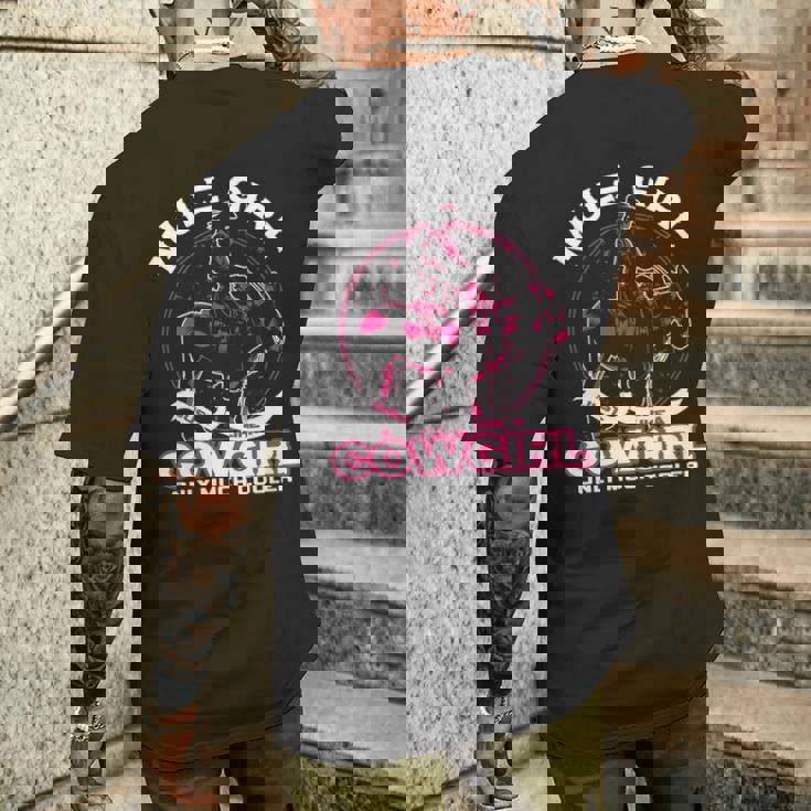 Mule For Girls Mule Girl Men's T-shirt Back Print | Mazezy