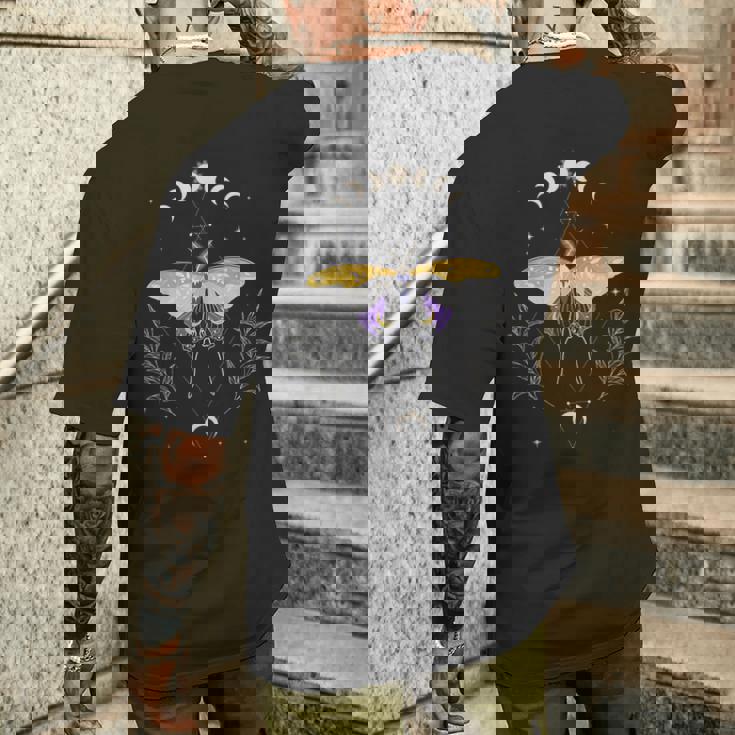 Nonbinary Luna Moth Cottagecore Lgbt Pride Flag Transgender Men's T ...